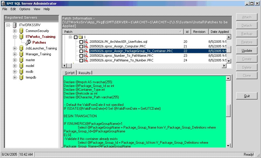 Database ManagER - System Management Technologies, Inc.